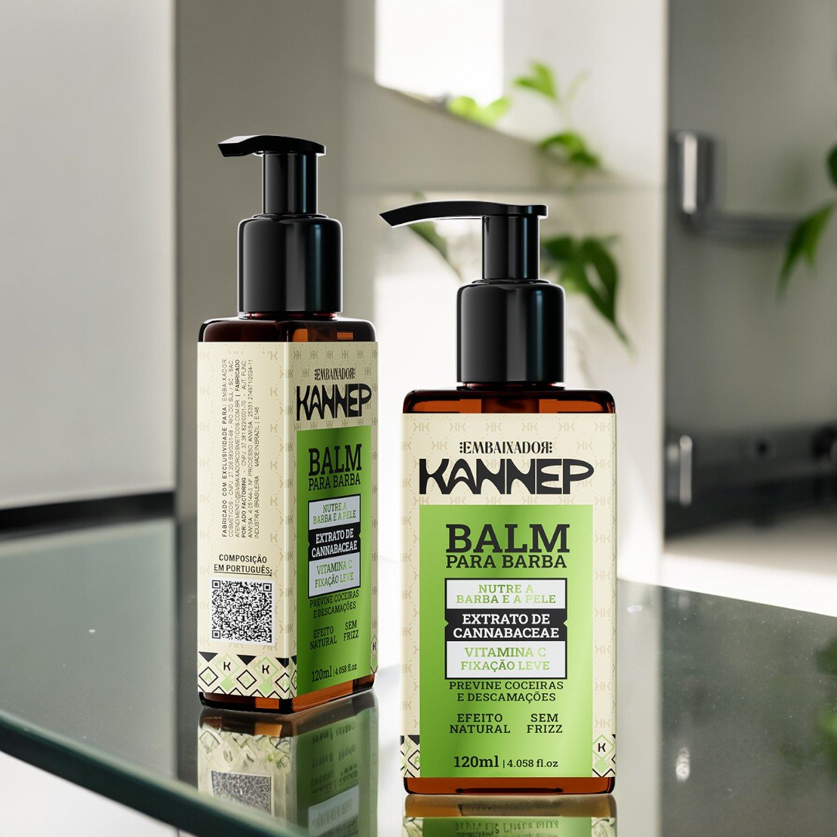Balm Para Barba Kannep Embaixador 120ml